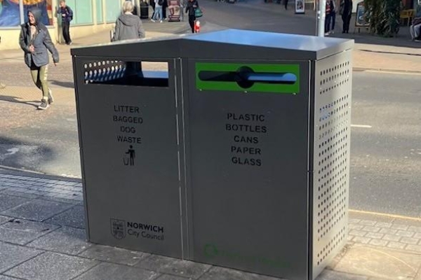 Smarter bins and cleaner streets because we Love Norwich | Norwich City ...